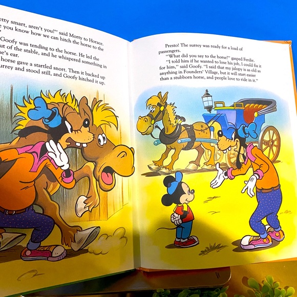Disney | Toys | Disneys Mickey Mouse Stories Vtg 989 A Golden Treasury ...